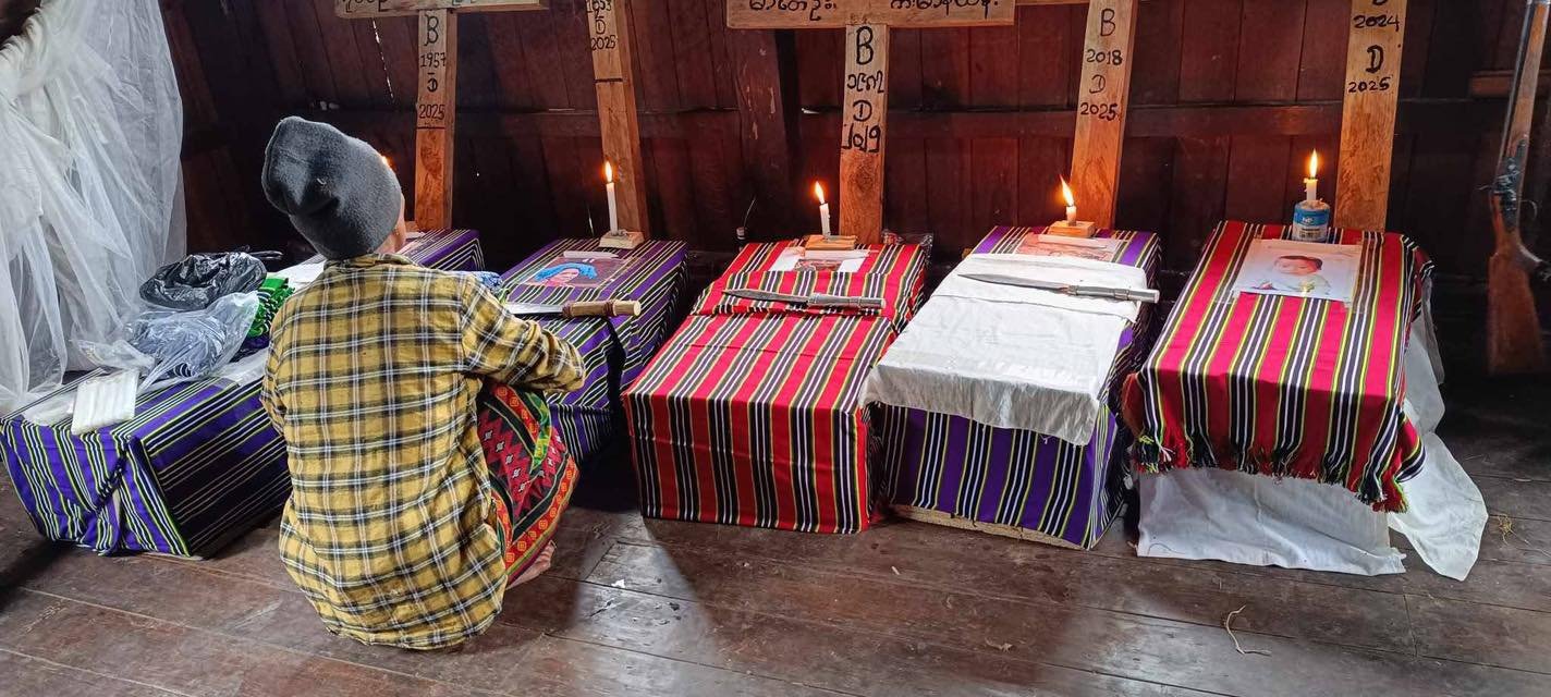 334,0000 kyats in support of families killed and injured in airstrikes ...
