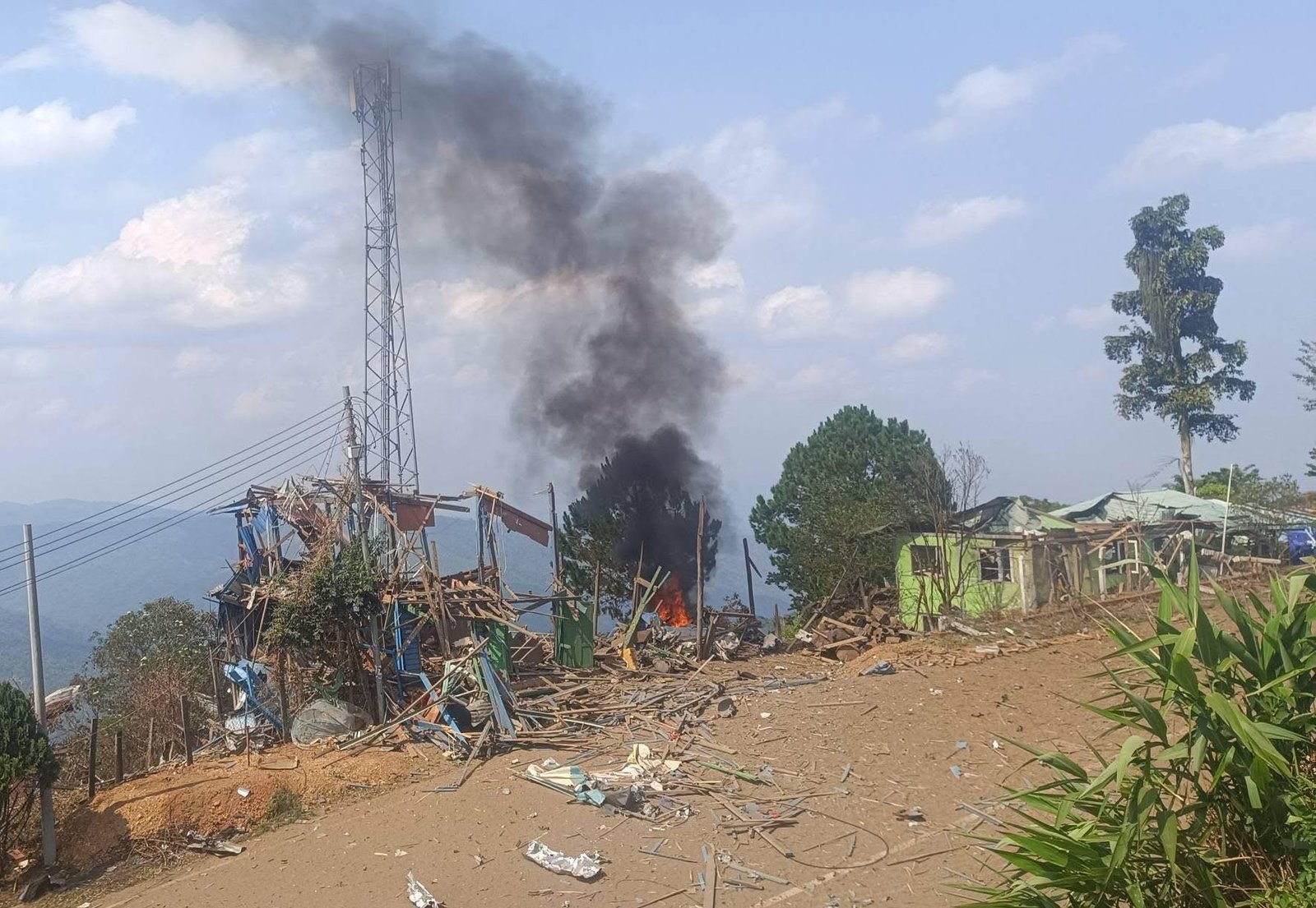 Military Council conducts airstrikes on Mindat town, civilian ...
